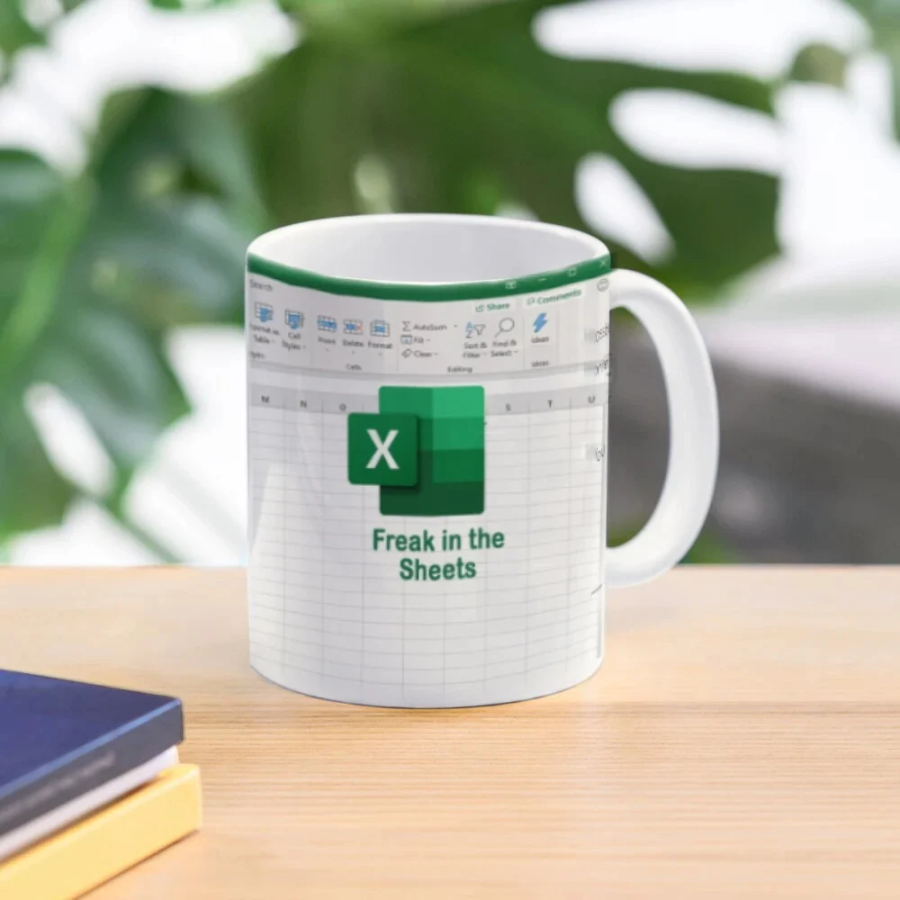 Niche Scraper - Excel Freak In the Sheets Mug
