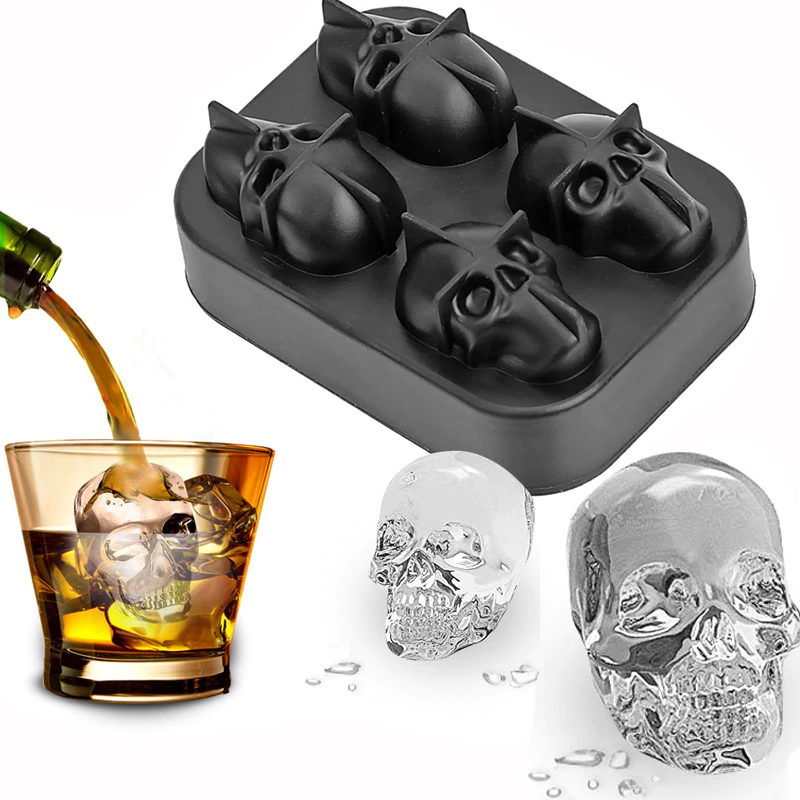 Niche Scraper - Skull Ice Cubes
