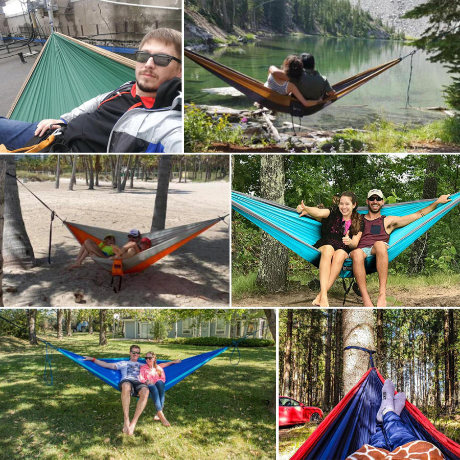 Niche Scraper - Portable Parachute Travel Hammock