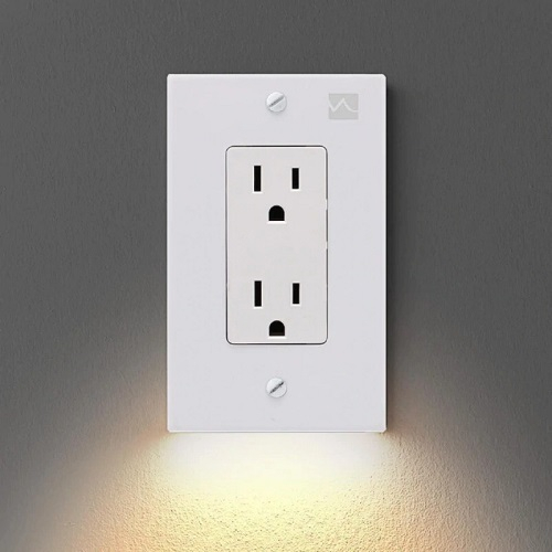 Niche Scraper - Wall Plate With LED Night Lights