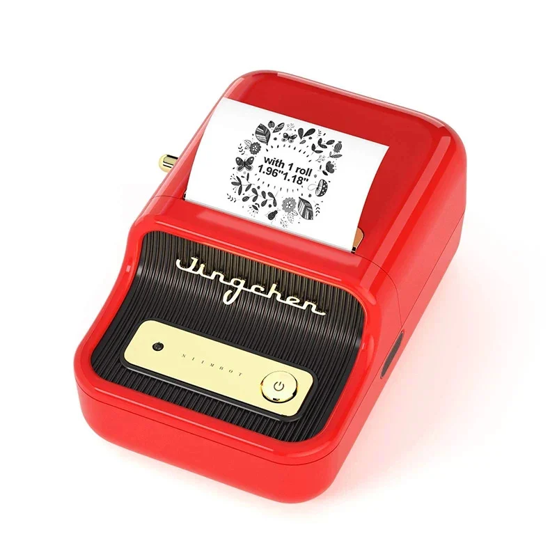 Niche Scraper - Mini Retro Portable Thermal Label Printer