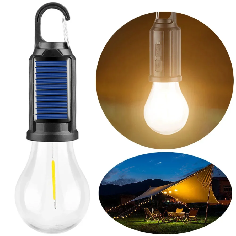 Niche Scraper - Solar Rechargeable Hooked Camping Light