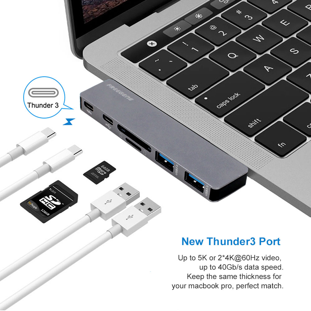 Niche Scraper - Multiport Usb-c Hub For Macbook Pro