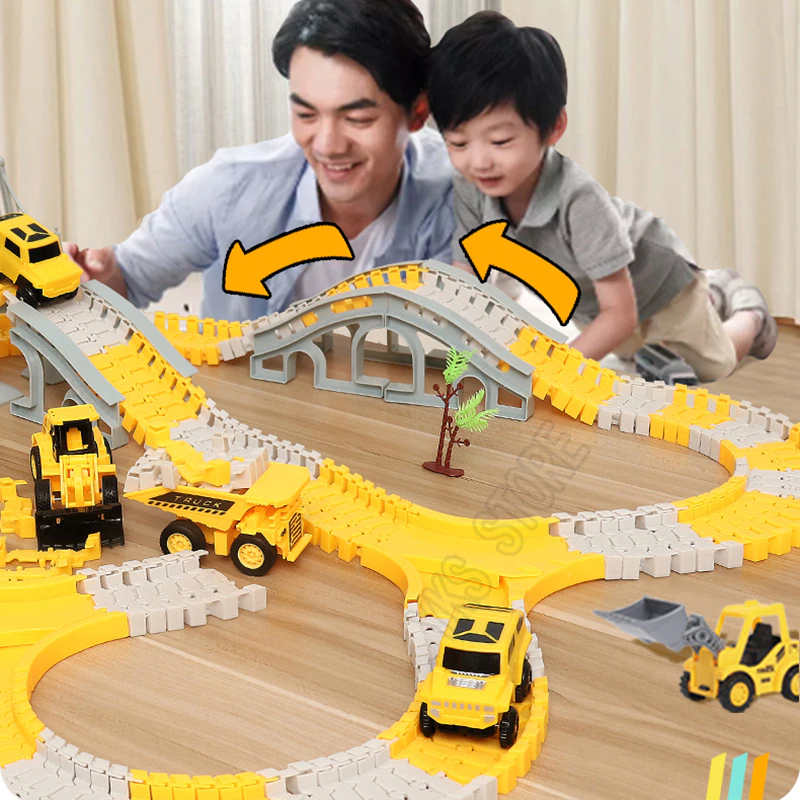 Niche Scraper - Construction Track Playset Building Toy