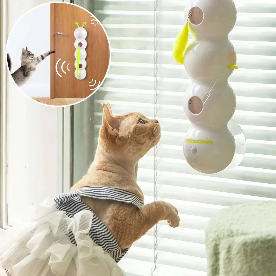 Niche Scraper - Smart Motion Cat Toy With Worm Design